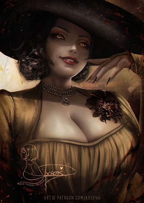 Alcina Dimitrescu Resident Evil Village Image By Axsens Zerochan Anime Image Board