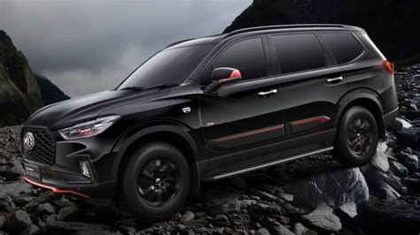 Mg Gloster Blackstorm Edition Launched In India Checkout Styling
