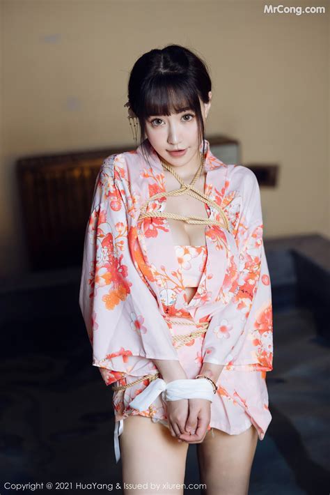 HuaYang Vol 463 Zhu Ke Er 朱可儿Flower 62 photos Hot Girl China