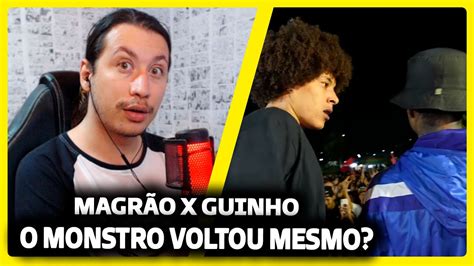 O MONSTRO VOLTOU MAGRÃO X GUINHO PRIMEIRA FASE 369ª BATALHA DA