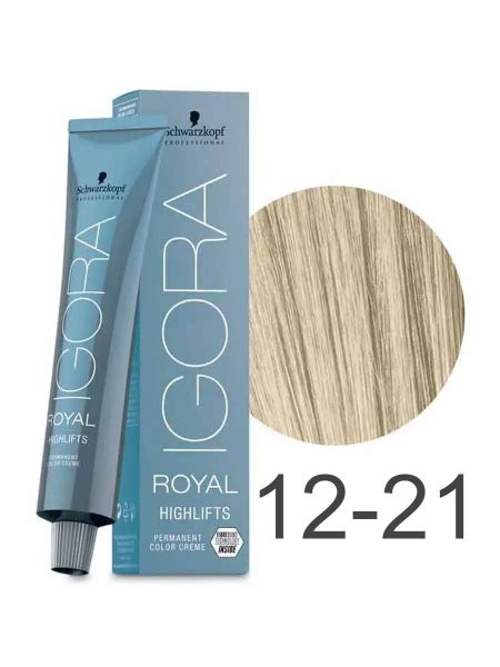 Schwarzkopf Professional Igora Royal Highlifts 12 21 Краска для волос