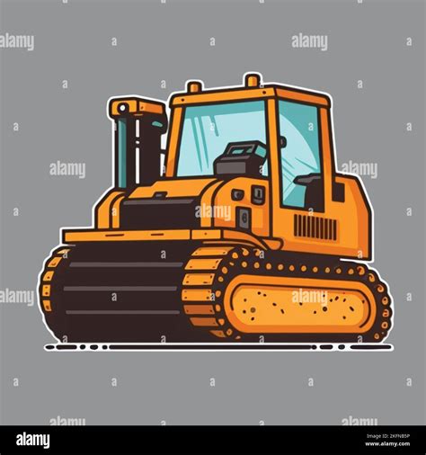 Tractor Front End Stock Vector Images Alamy