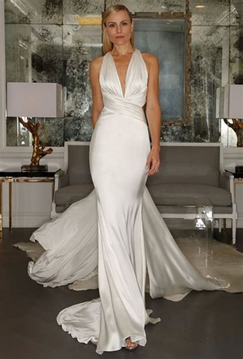 Swoon Worthy Sheath Wedding Dresses Weddingomania