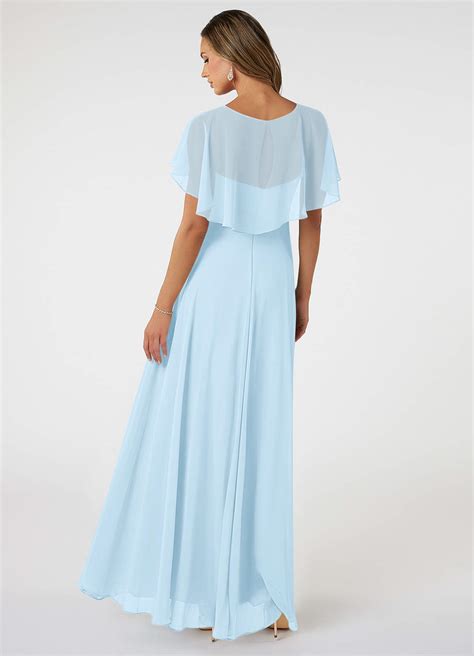 Azazie Jamie Sky Blue Bridesmaid Dresses Azazie
