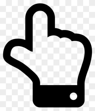 Here Clipart Hand Pointer Click Here Hand Icon Png Transparent Png