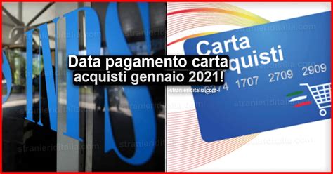 Carta Acquisti 2021 Pagamento Le Date