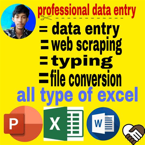 do accurate data entry copy past typing data scraping and admin tasks in time by sanjugotame