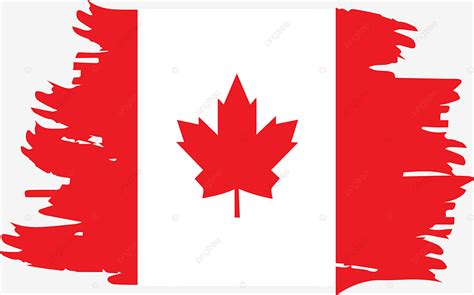 Abstract Canada Flag Illustration Free Vector And Png Canada Flag