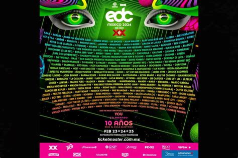Ya se armó el EDC México 2024 Lineup boletos y más