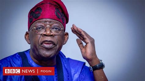 Bola Ahmed Tinubu Acceptance Speech As President Elect BBC News Pidgin