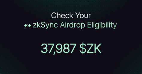 ZkSync Airdrop Eligibility Checker