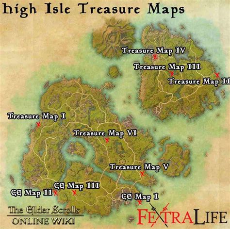 BEST TREASURE MAPS IN ESO News