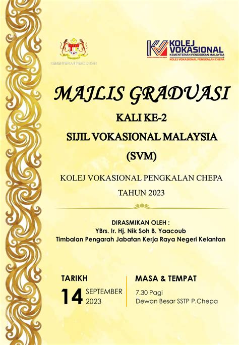 Buku Program Majlis Graduasi Svm Majlis Graduasi Kolej