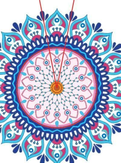 Observe a imagem do módulo que formou o mandala a seguir e analise as
