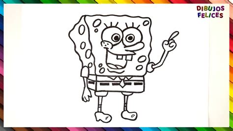 Cómo Dibujar y Colorear A Bob Esponja Dibujos Para Niños Learn