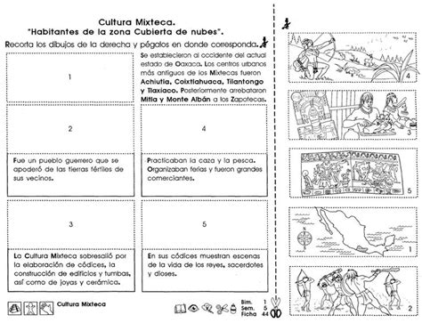63428030 recorto y aprendo 4â Enseñanza de la historia Culturas