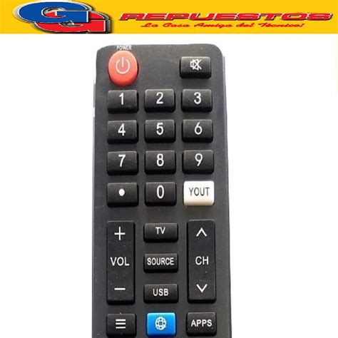 Control Remoto Para Led Smart Noblex Philco Sanyo