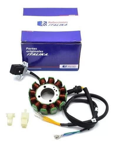 Bobina Estator Italika Original Z Z Negra E Env O Gratis