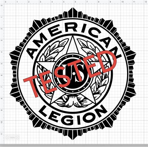 American Legion Svg Vector Design Veteran War Silhouette Etsy
