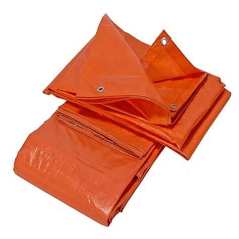 PVC Coated Woven Orange HDPE Tarpaulin Rs 1150 Piece Vedant