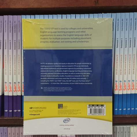 Jual Official Guide To The Toefl Itp Test Penerbit Erlangga Di Seller