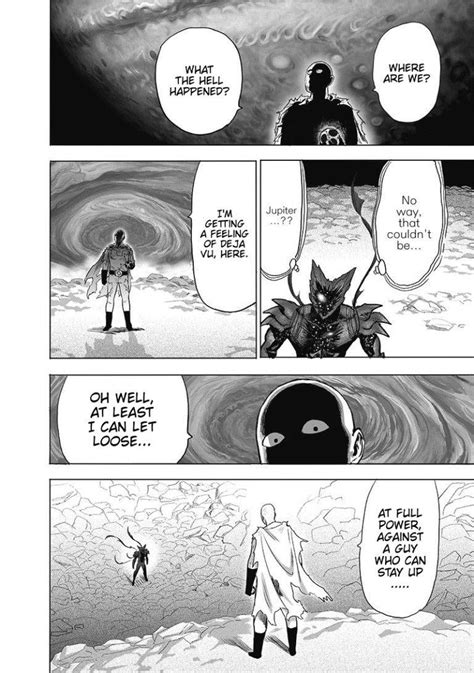 One Punch Man Chapter Serious Saitama Goes Berserk Animetime