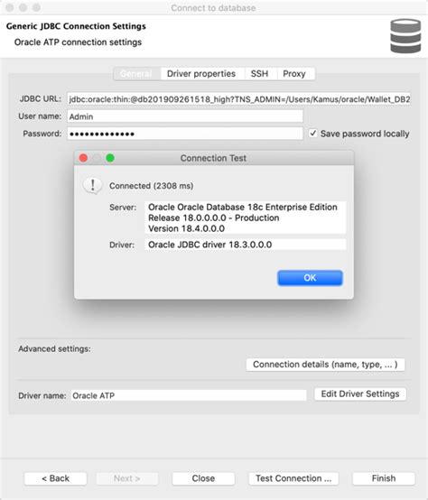 How To Connect Dbeaver To Oracle Autonomous Database By Jdbc Thin