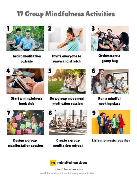 Mindfulness Group Activities For Adults