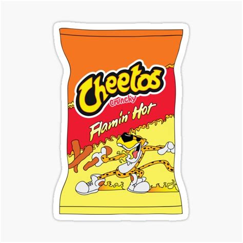 Hot Cheetos Stickers Redbubble