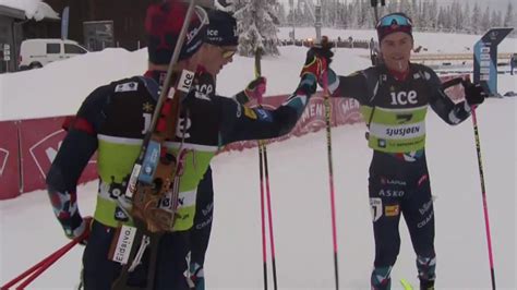 Le replay de la poursuite messieurs à Sjusjoen Biathlon IBU Cup