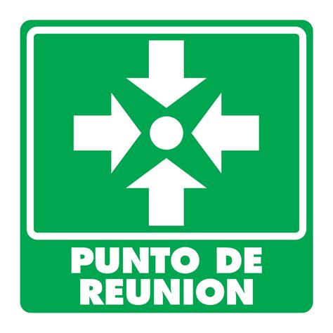 SEÑAL PUNTO DE REUNIÓN 4040 cm en ESTIRENO Fox Fire
