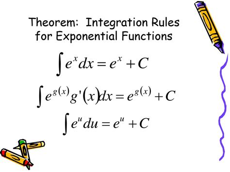 exponential functions differentiation and integration ppt download