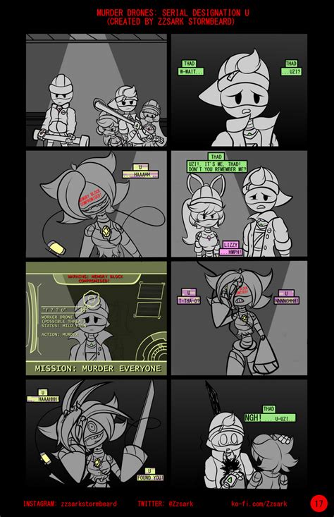 Murder Drones Fan Comic