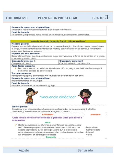 Planeaciones de preescolar híbridas ejemplo MD Linkedin profile