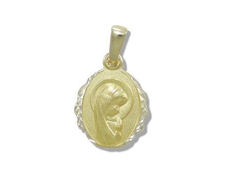 Medalik Złoty Matka Boska Fatimska 585 14k 9788518615 Allegro pl