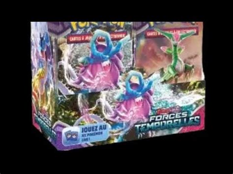 Ouverture Exclusive Des Boosters Pok Mon Ev Force Temporelle