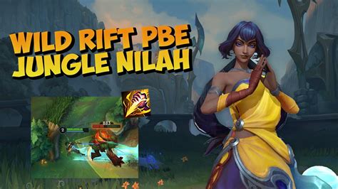 Wild Rift Nilah Explained Jungle Clear Test Youtube