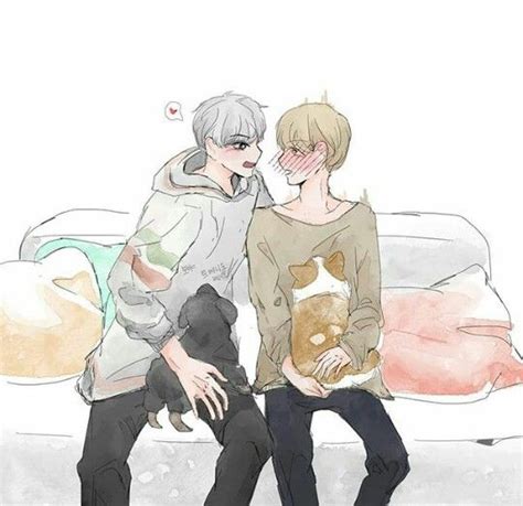 Chanbaek Fanart Baekyeol Exo Fan Art Kpop Yoonmin Chanyeol Manga
