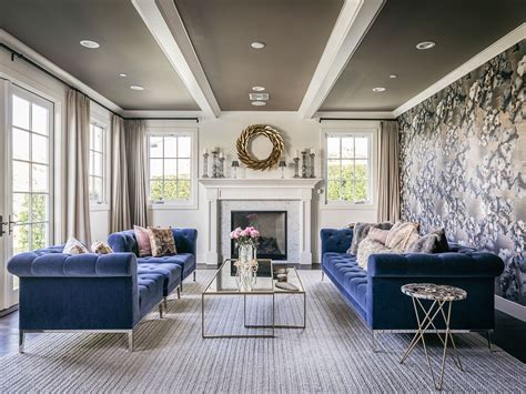 Blue Color Scheme Living Room Americanwarmoms Org