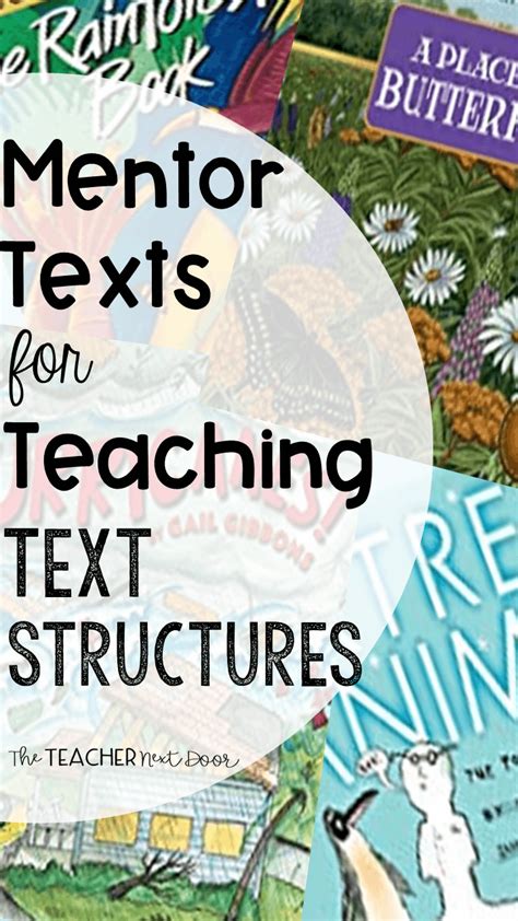 Mentor Texts For Informational Text Structures The Teacher Next Door