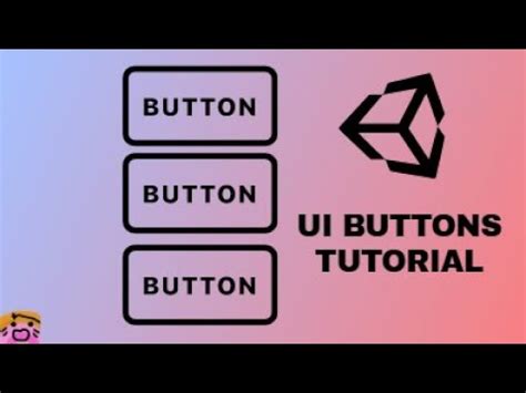 UI Buttons In Unity Tutorial YouTube