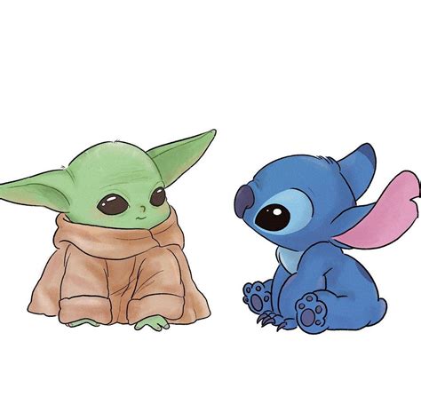 Cute Wallpapers Of Stitch And Baby Yoda We Hope You Enjoy Our Growing