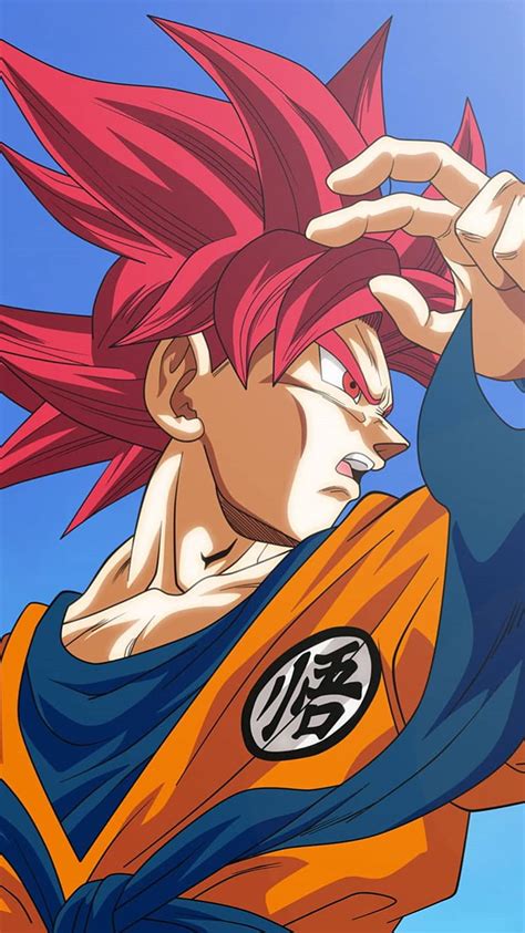 Aggregate More Than Goku Super Saiyan God Wallpaper Super Hot In