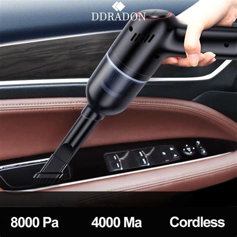 Mini aspirateur de voiture sans fil 8000Pa à main pour maison et