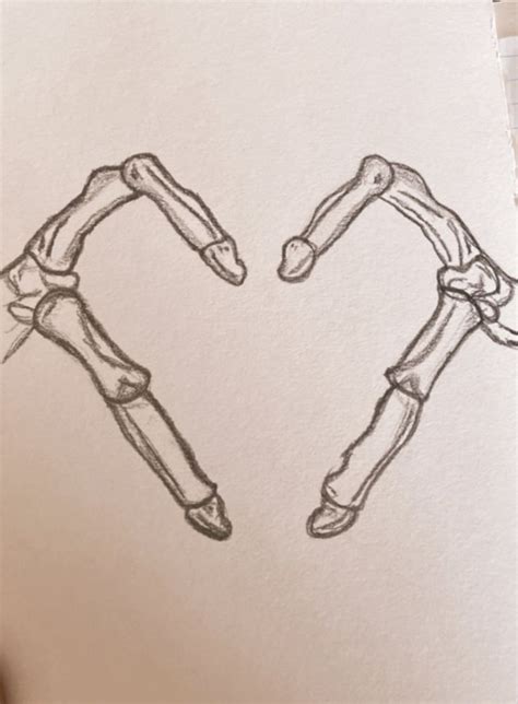 Sketch Ideas Aesthetic Drawing In Skeleton Drawing Easy