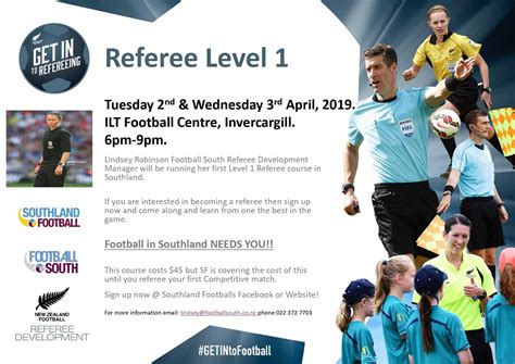 REFEREE LEVEL 1 COURSE