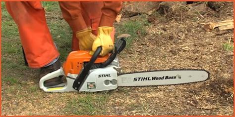 How To Start A Stihl Chainsaw The Beginner S Guide