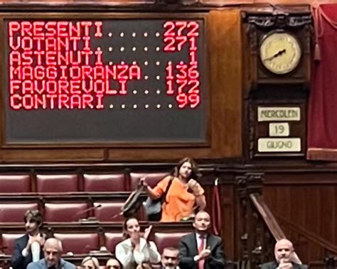 L Autonomia differenziata diventa legge sì definitivo della Camera La