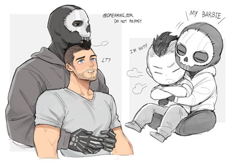 Ghost And Soap Call Of Duty And More Drawn By Dreaming Oor Danbooru