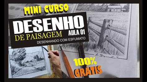 MINI CURSO DESENHO DE PAISAGEM YouTube